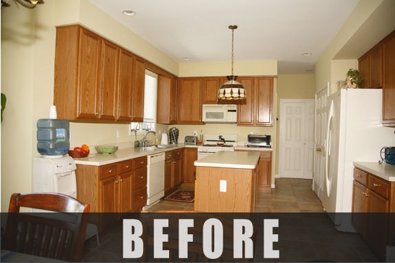 Before and After Kitchen Transformations